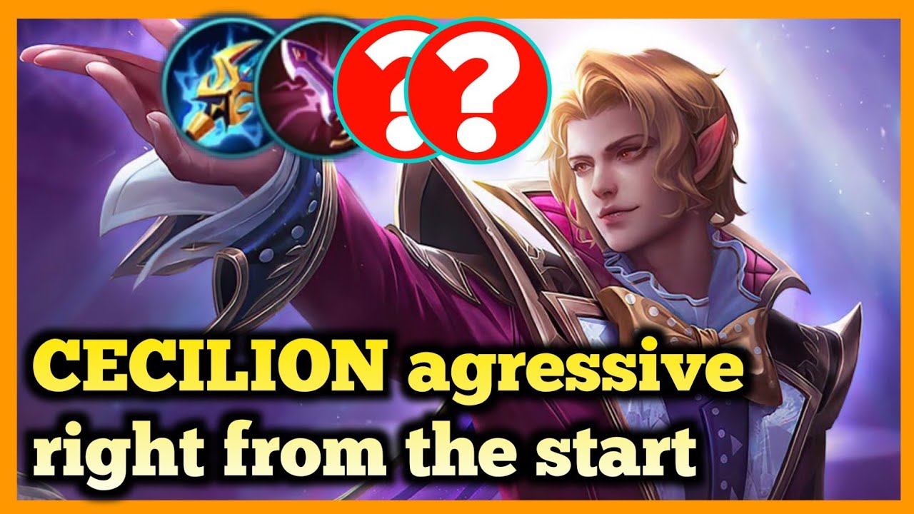 CECILION MOBILE LEGENDS, CECILION BEST BUILD, CECILION GAMEPLAY, MANIAC ...