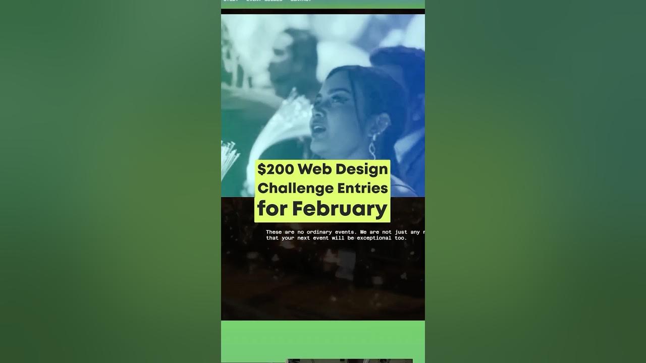 Monthly Web Design Challenge - Feb Entries - YouTube