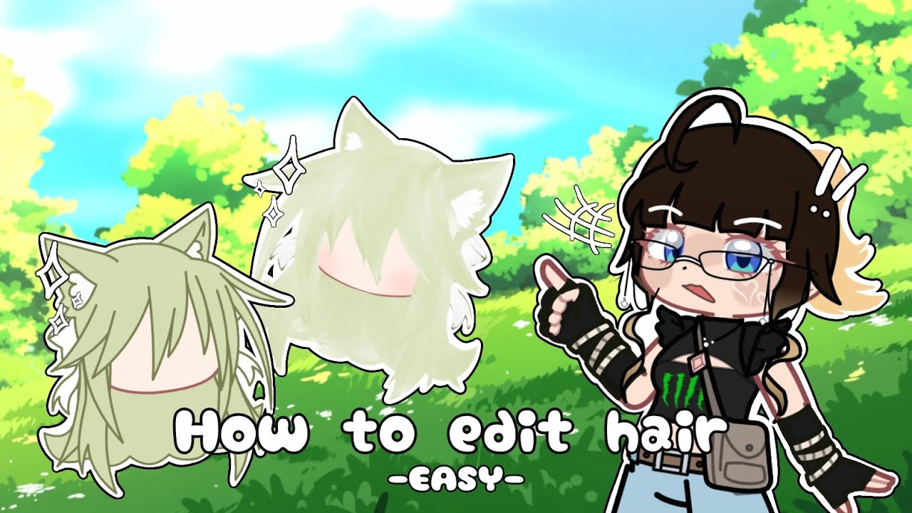 🎀 【HOW TO EDIT HAIR －EASY－】 🎀 ｡ - YouTube