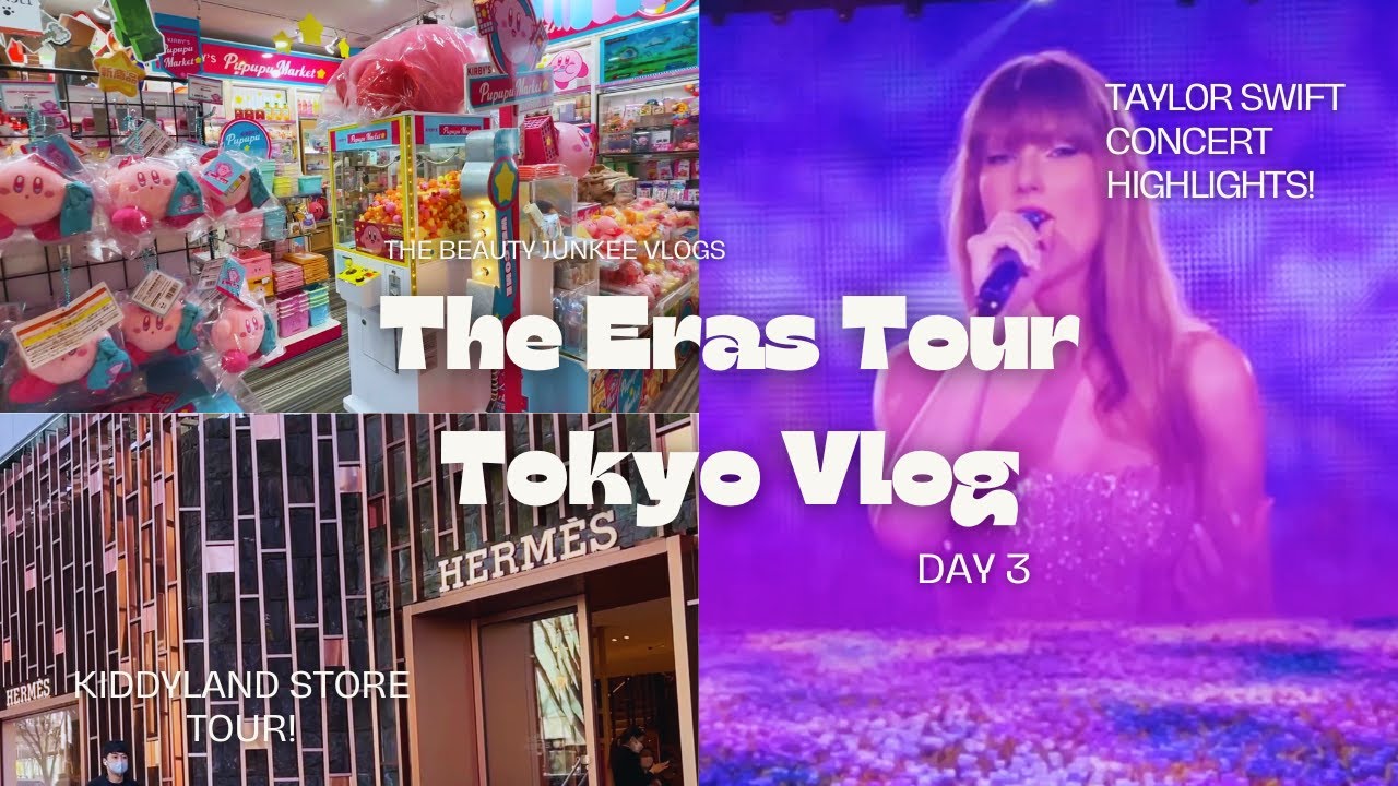 Taylor Swift Japan Concert and Kiddyland Tour! | The Eras Tour Tokyo ...