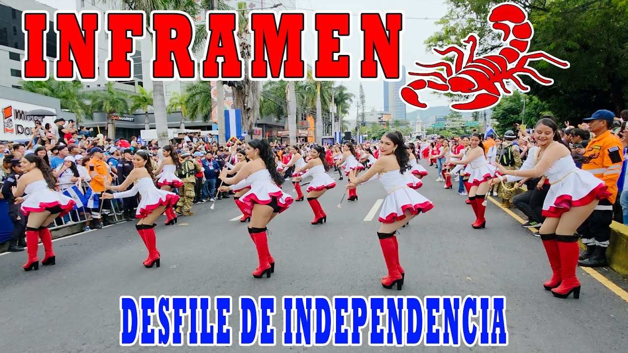 LA TRADICIONAL de la BANDA EL INFRAMEN en el DESFILE DE INDEPENDENCIA ...