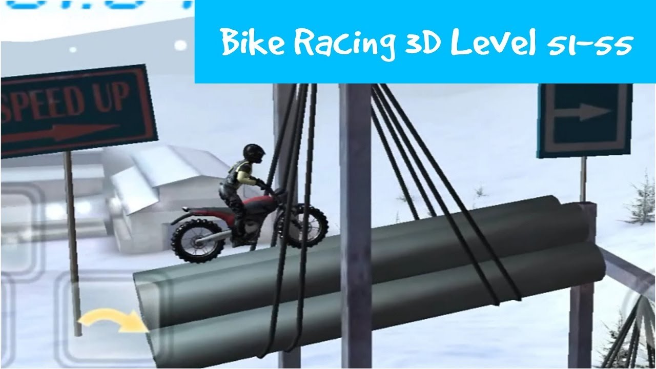 3D Bike Stunt Racing 3 Star Finish | level 51-55 | Bike Stunt Racing ...