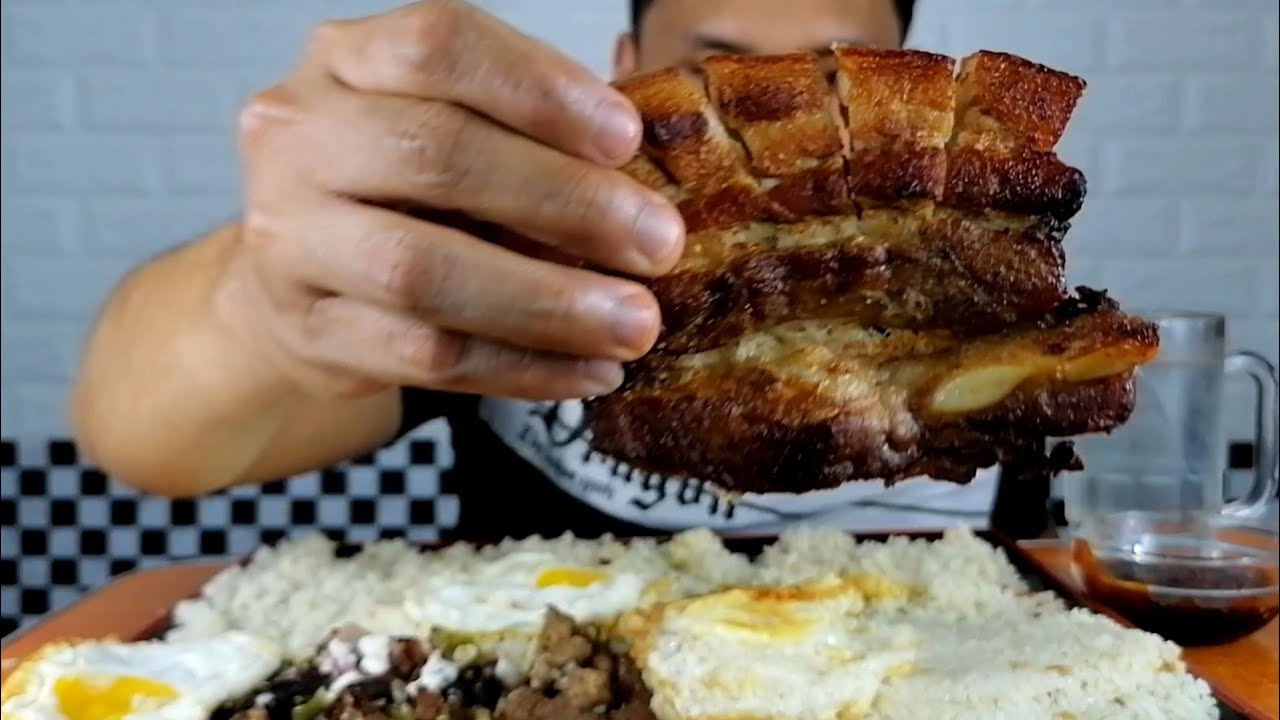 REAL MUKBANG UNCUT | SILOG FEAST MUKBANG | LIEMPSILOG, SISILOG ...
