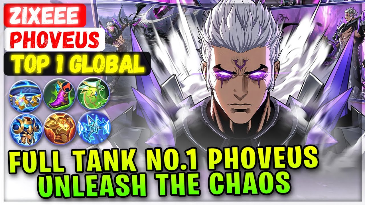 Full Tank No.1 Phoveus, Unleash the Chaos [ Top 1 Global Phoveus ...