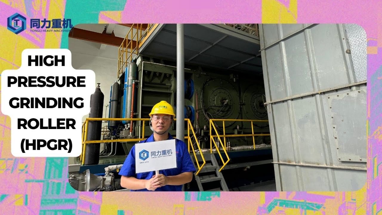 Cement clinker high pressure grinding roller press(HPGR) supplier ...