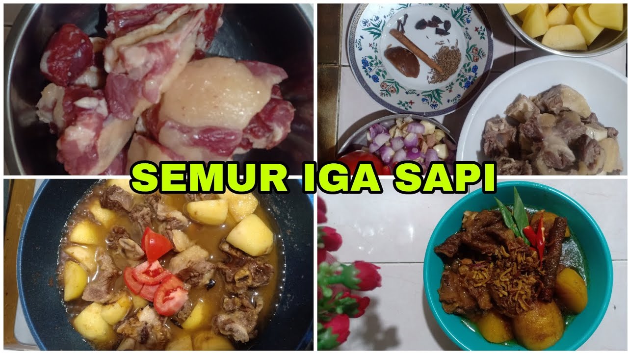 SEMUR IGA SAPI ALA RUMAHAN - YouTube