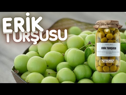 Ev Yapımı Kütür Kütür Erik Turşusu