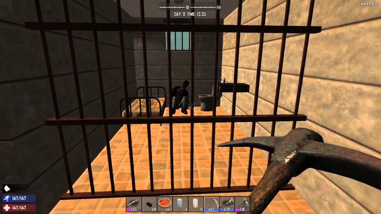 POI - Police Station (7 Days to Die: Alpha 14) - GSBS - YouTube