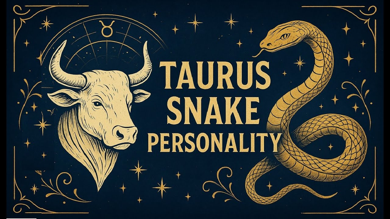 Taurus Snake Personality: The Ultimate Zodiac Combo Revealed! - YouTube