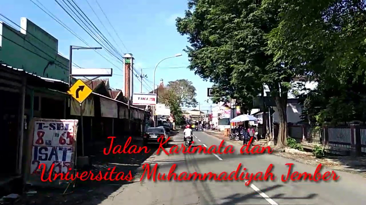 Jalan Karimata dan Universitas Muhammadiyah Jember - YouTube