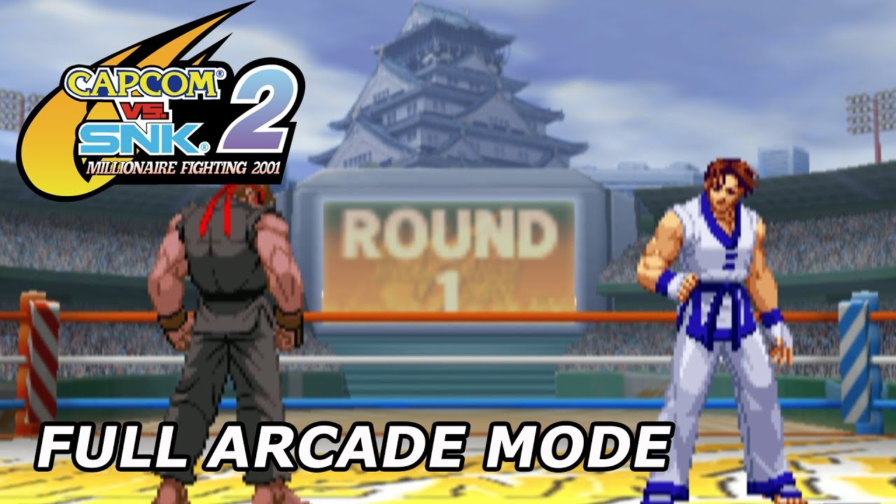 Capcom vs. SNK 2 - Full Arcade Mode/HD 1080p 60fps/PCSX2 - YouTube