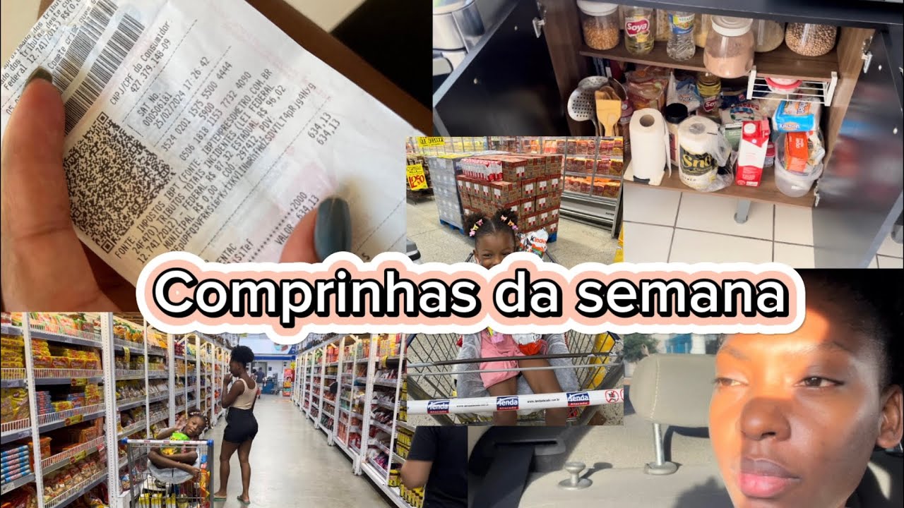 COMPRINHAS DA SAMANA AQUI DE CASA 🏠 - YouTube