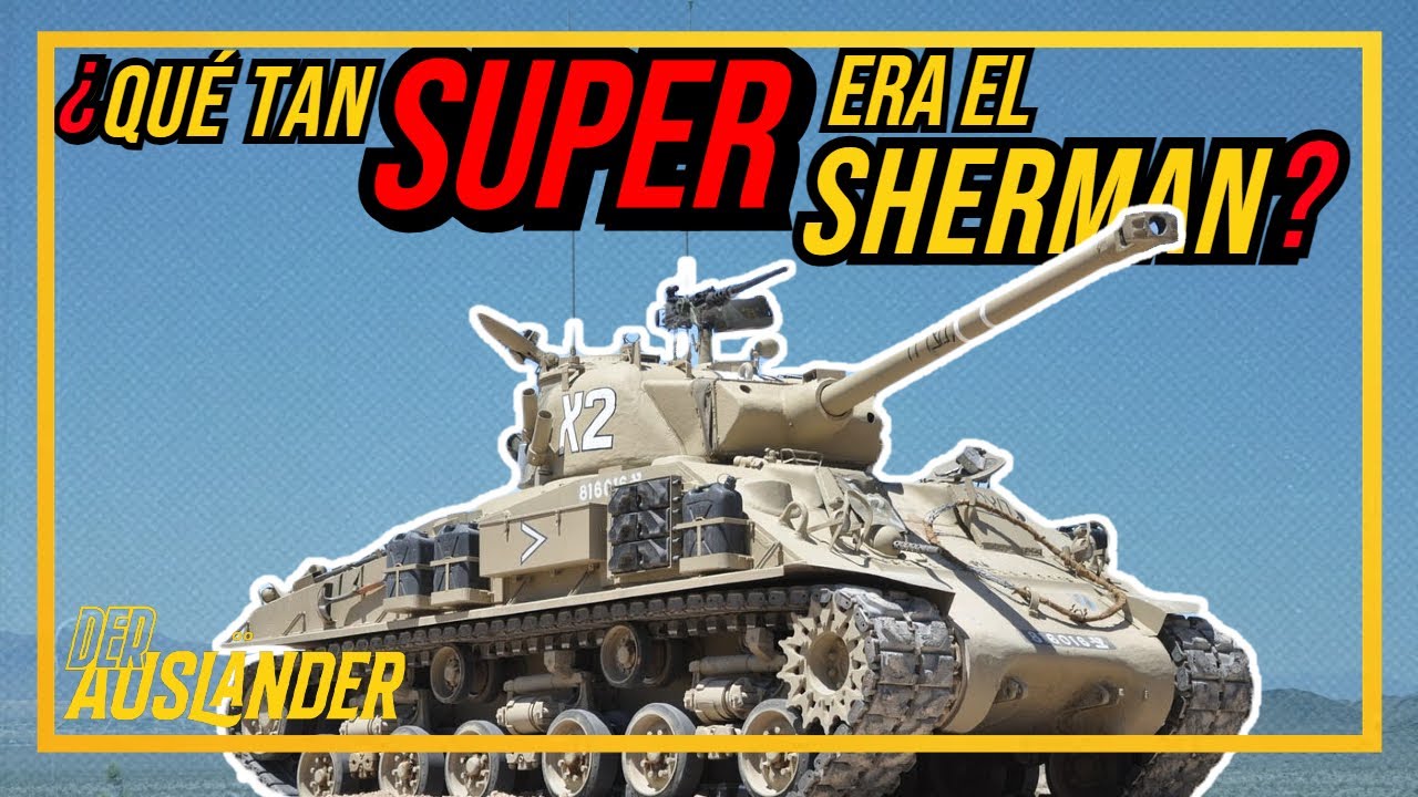Sherman M-50 y M-51. Los SUPER tanques de Israel. - YouTube