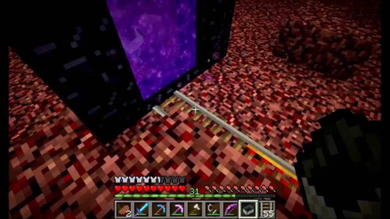 Minecraft Episode 16: Nether Rails - YouTube