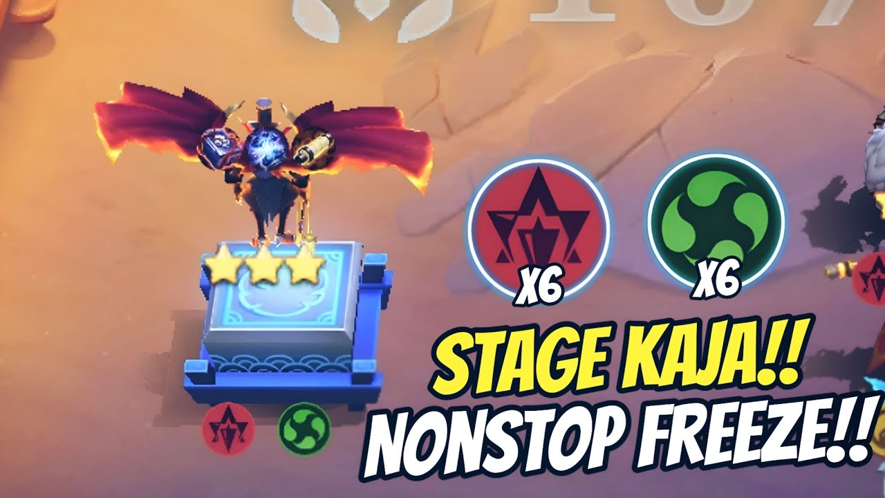 Hyper Stage Kaja Nonstop Suppress Enemies Most Annoying Combo!! Magic ...