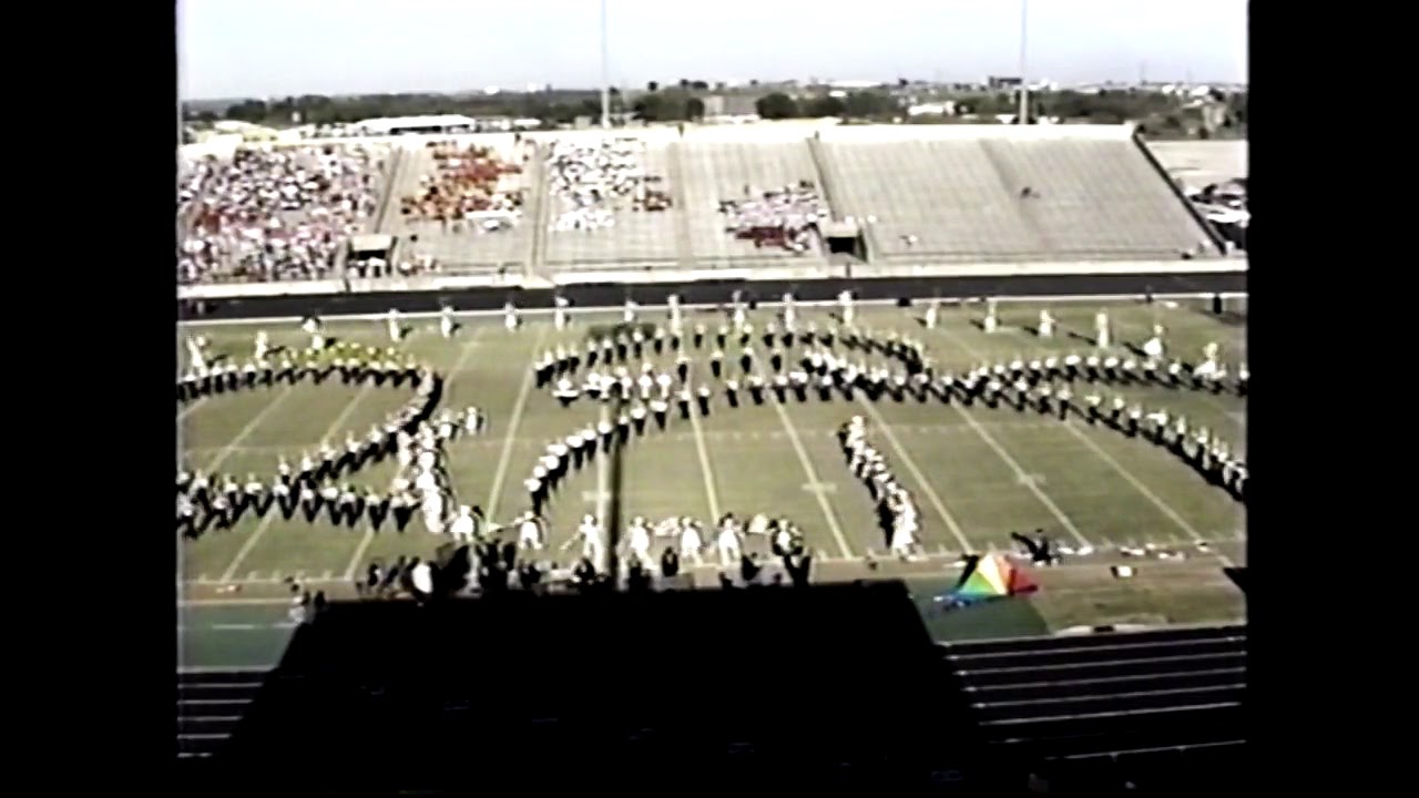 Klein High School Band 1990 - UIL 5A State Marching Contest - YouTube