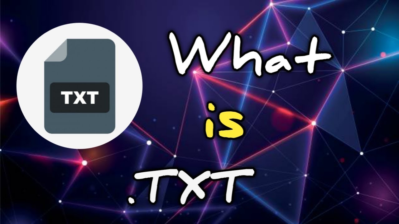 What is TXT ?- short and simple definition -[English][Hindi]- What is ...