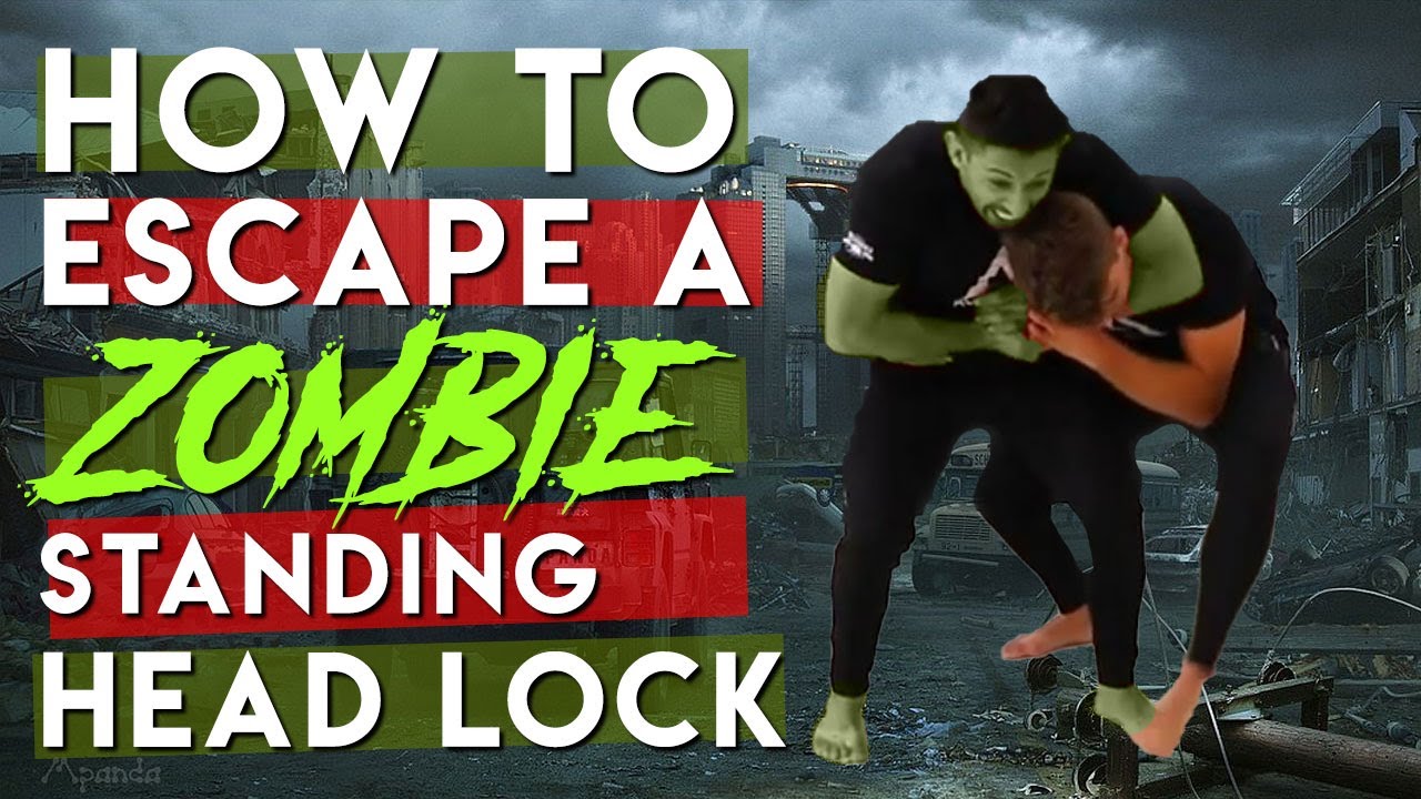 Zombie Combat Protocol #4 - Zombie Standing Headlock Escape - YouTube