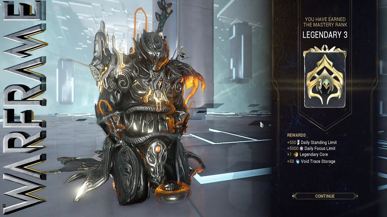 Warframe - Mastery Rank 33 Test (Mastery Rank Legendary 3) - YouTube