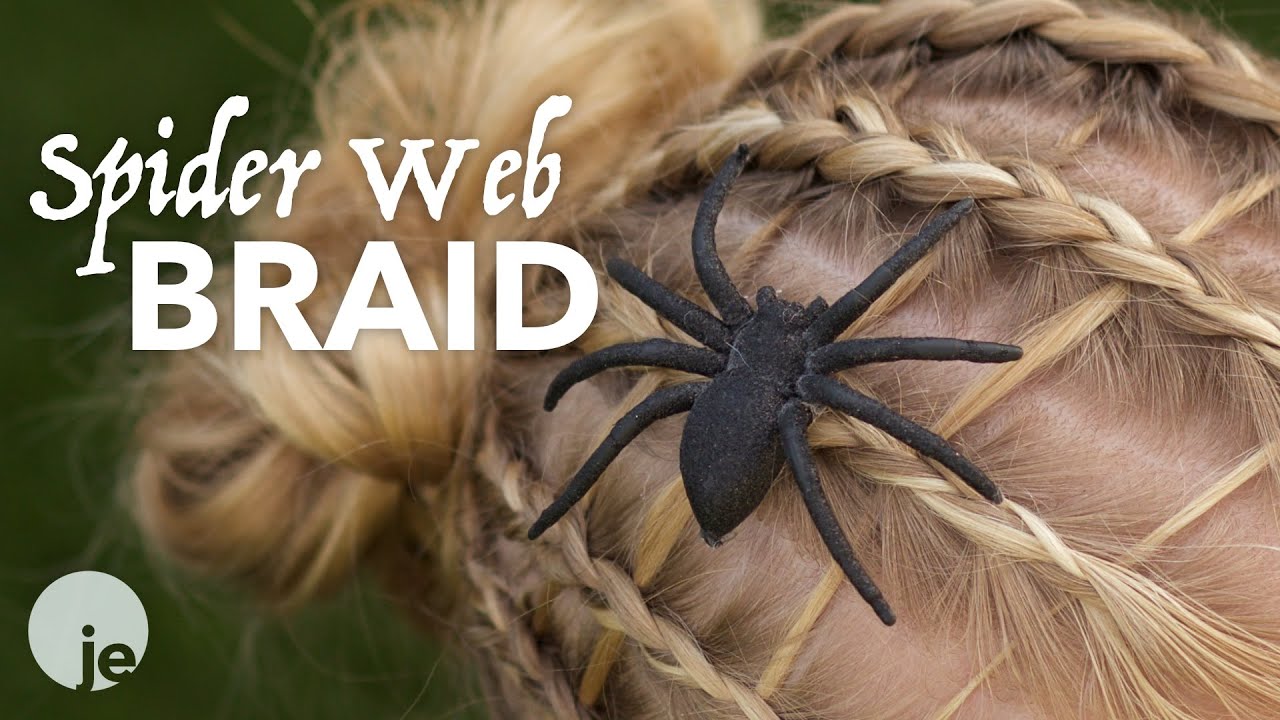 Spider Web Hair Design Mohawk