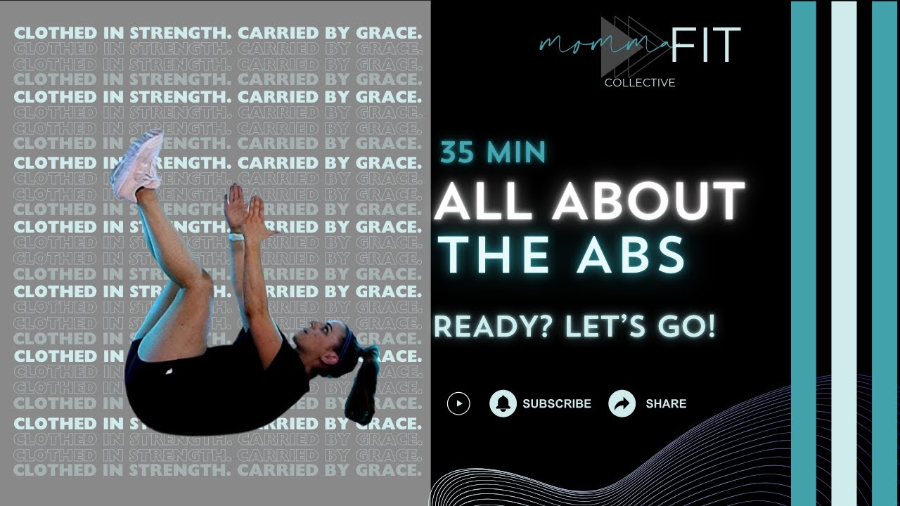 35 Min All About The Abs Workout | Mom Fitness | Mods, Advancements ...