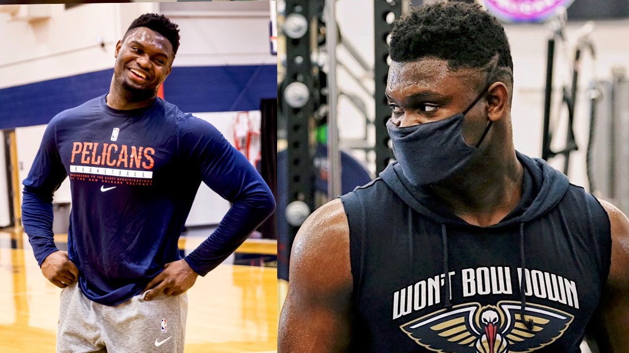 Zion Williamson Looks Insanely Fit Going Into 2nd Season After People ...