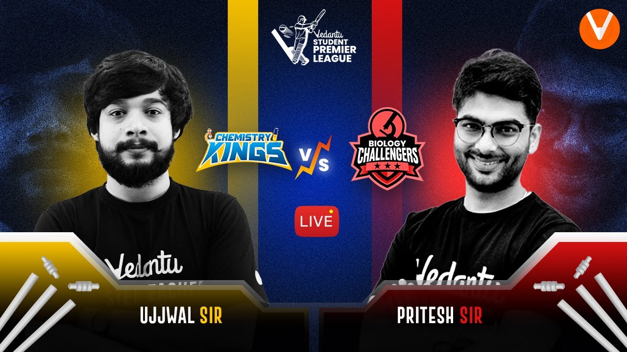 VSPL🏏: Chemistry Kings (Ujjwal Sir) Vs. Biology Challengers (Pritesh ...