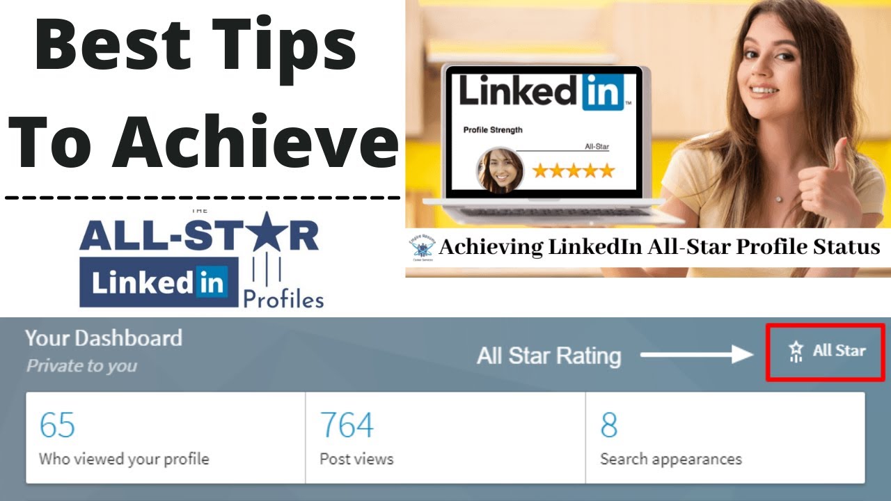 Best Tips to Achieve All-Star Status on LinkedIn | How do you get an ...