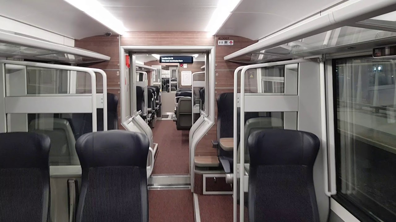 *Showcase* New Flirt Class 745 Train Interior Look At London Liverpool ...
