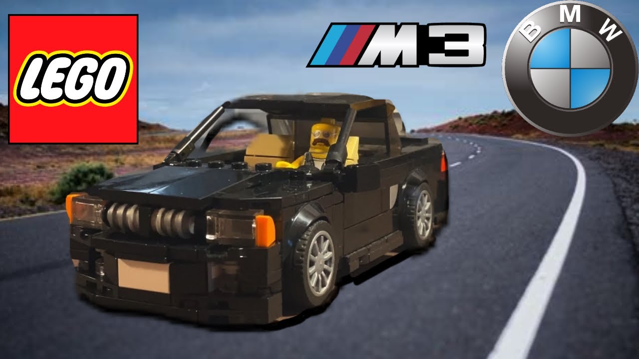 Lego BMW M3 e36 MOC tutorial - YouTube