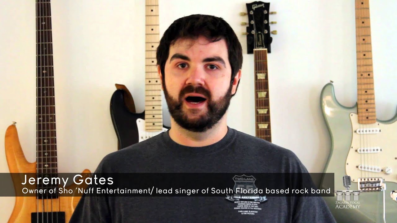 Zagaria Vocal Academy - Jeremy Gates Testimonials - YouTube