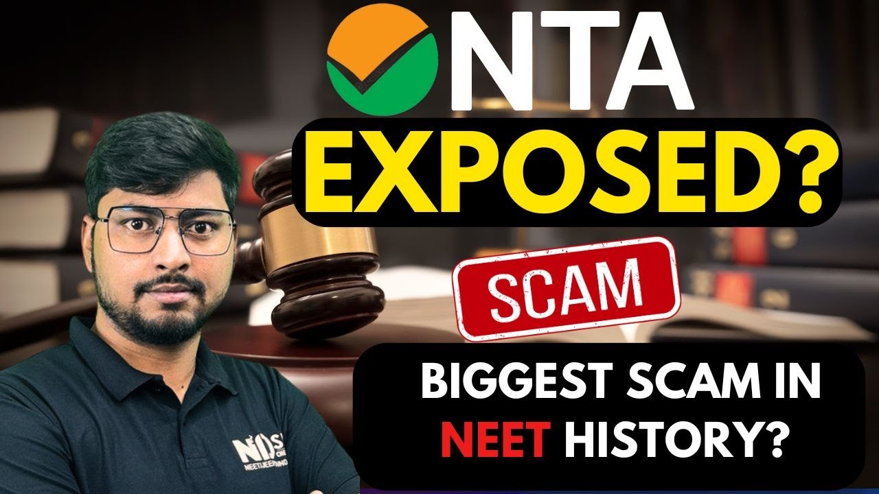 NTA EXPOSED | BIGGEST SCAM IN NEET HISTORY | NEET PAPER LEAK | RE NEET ...