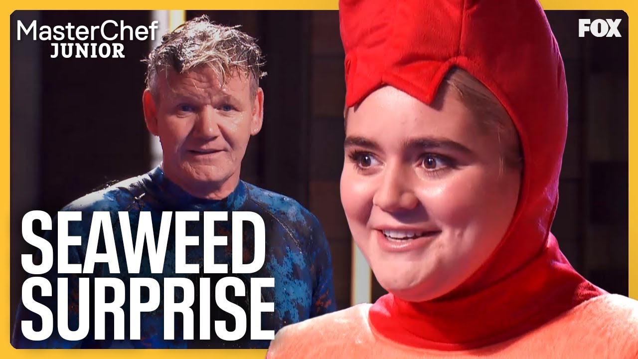 Chefs Compete in a Seafood Challenge & Gordon Gets A Surprise ...