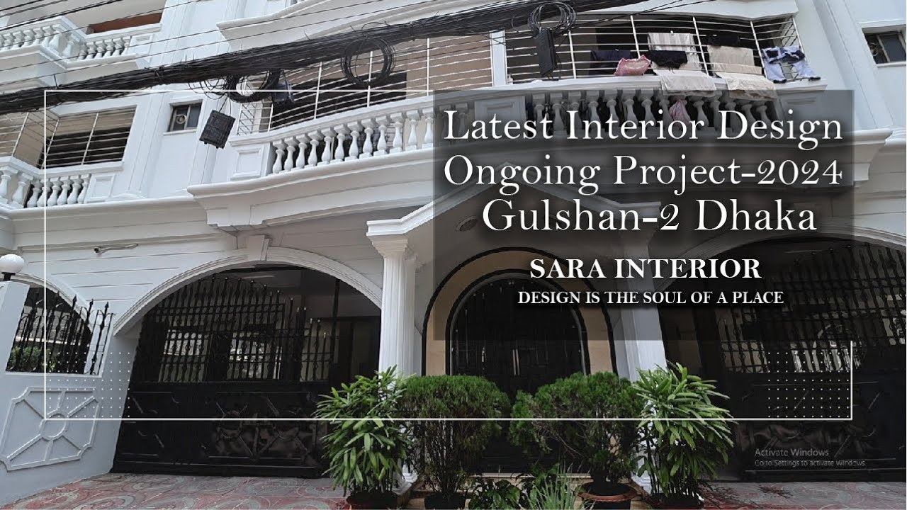 latest Interior design ongoing project in Gulshan 2 | 4bhk Apartment ...