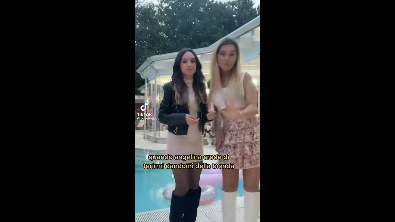 Nuovo Tik tok di GIADA BOSETTI 😂💖che risponde ad Angelina 😂 - YouTube