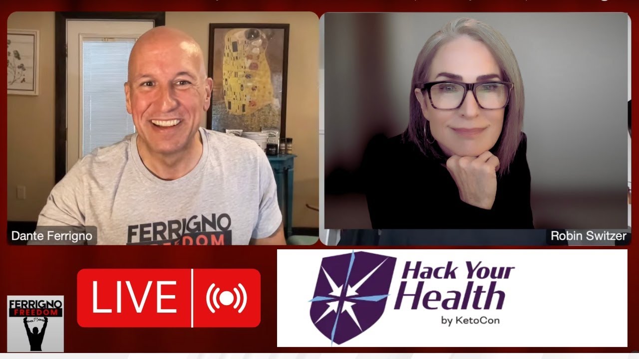 Dante Ferrigno LIVE w/ KetoCon Founder Robin Switzer, Hack Your Health ...