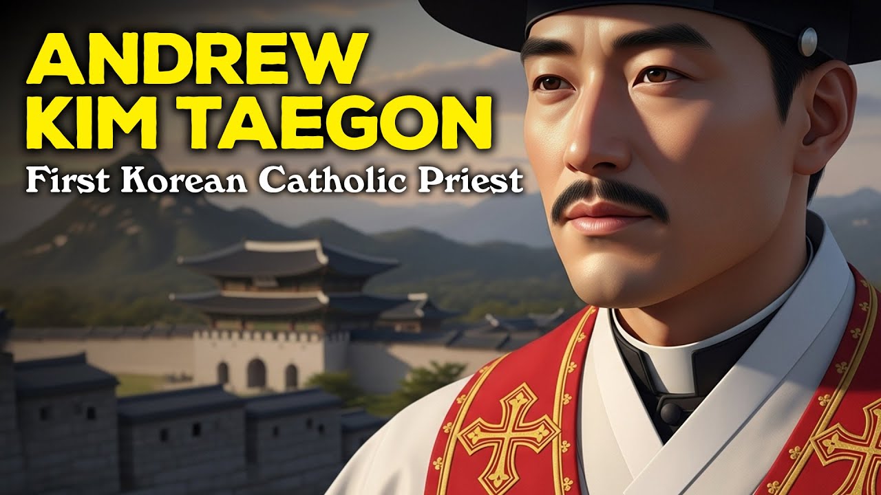 Saint Andrew Kim Taegon The First Priest Who Lit the Torch of Faith in ...