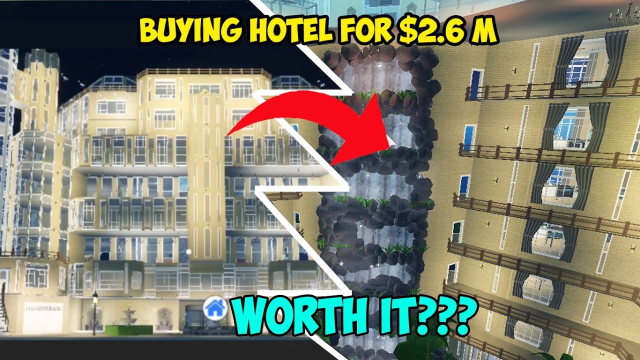 BUYING A HOTEL IN ROVILLE!?!? Roblox - YouTube