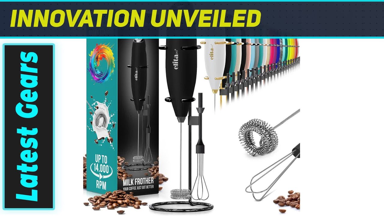 ELITAPRO Milk Frother: Fastest Froth Ever? - YouTube