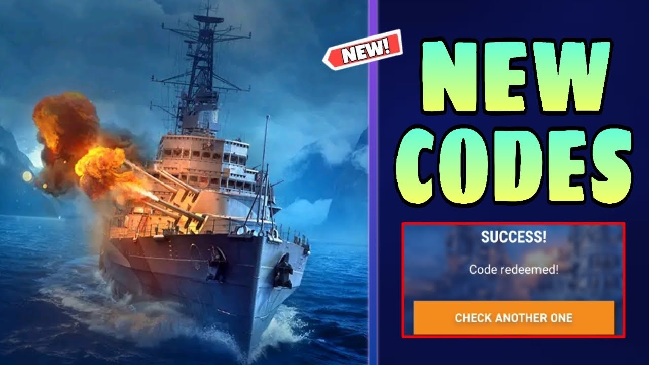*New* World of Warship Legends Codes 7 October 2024 || WoW Legends Gift ...