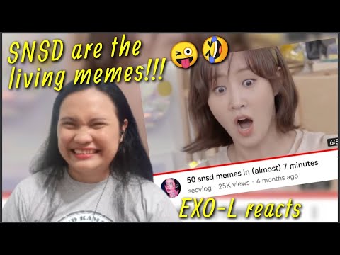SNSD Girls Generation Reaction || 50 snsd memes in (almost) 7 minutes ...