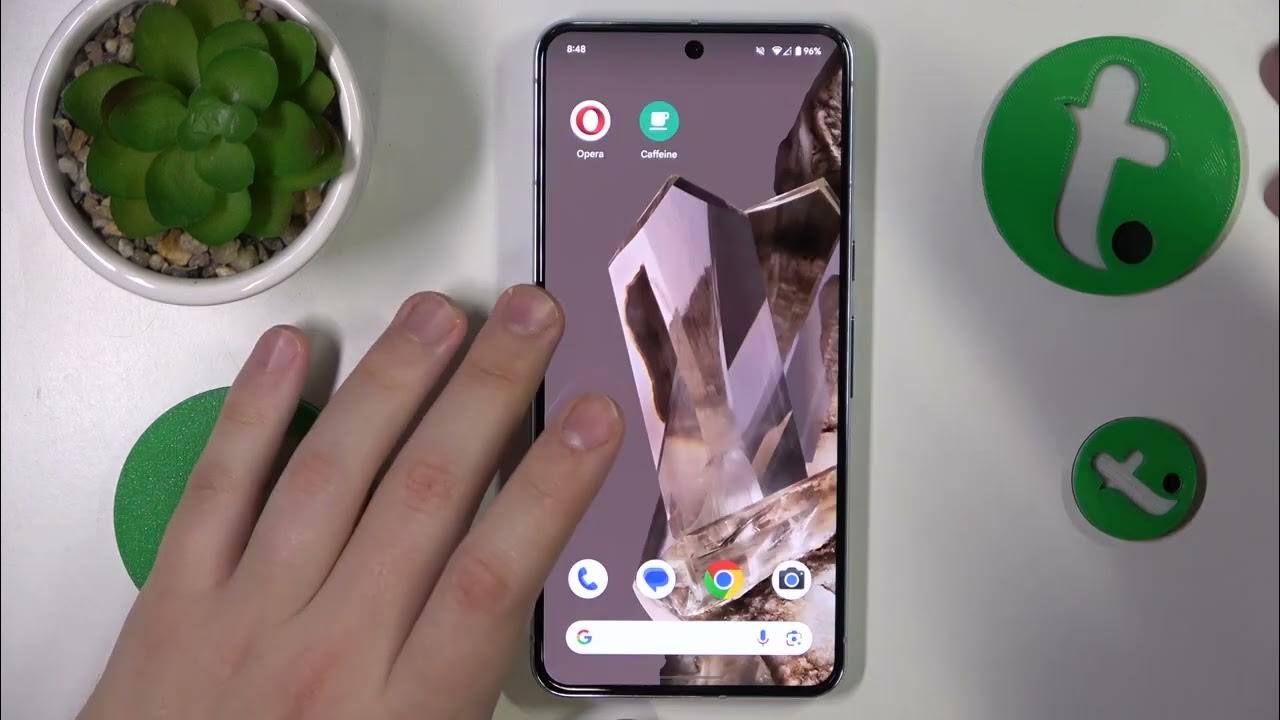 How to Change the Screen Timeout Value to Never on GOOGLE Pixel 8 Pro - Caffeine App - YouTube