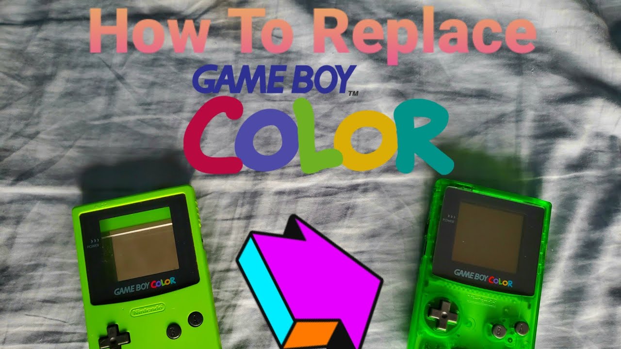 How To Replace Gameboy Color Shell! - YouTube
