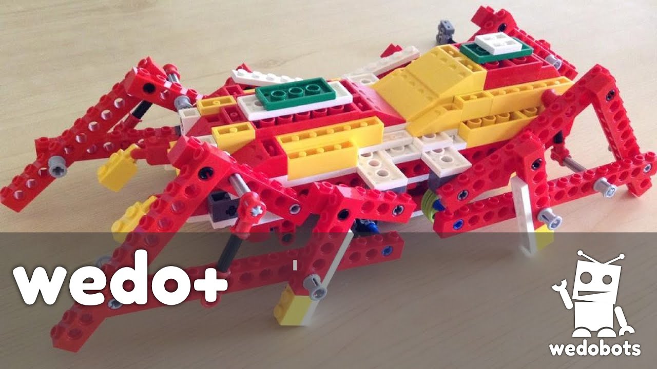 wedobots: Halloween Spider with LEGO® WeDo™ bricks - YouTube