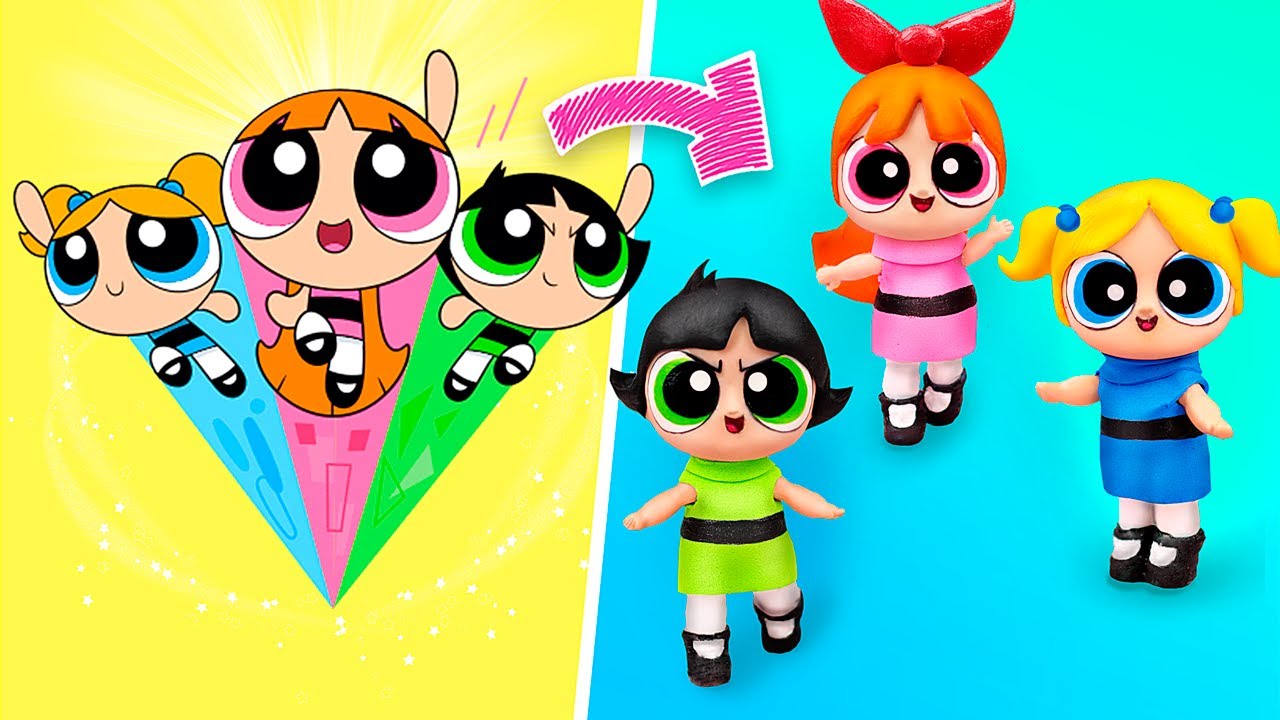 The Powerpuff Girls / 17 Mẹo Tự Làm LOL Surprise - YouTube