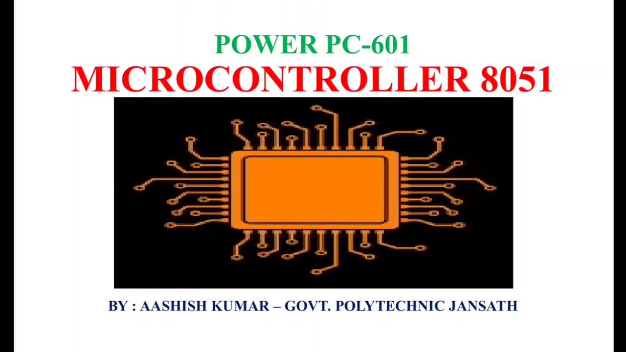 Power PC 601 l Microprocessor 8085 - YouTube