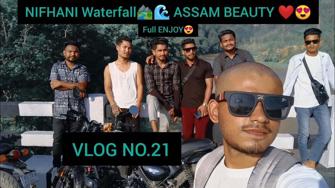MOST BEAUTIFUL PLACE 💖 OF ASSAM 🏞️🌊(SARUPATHAR) NIFHANI WATERFALL 🌊🌊 ...