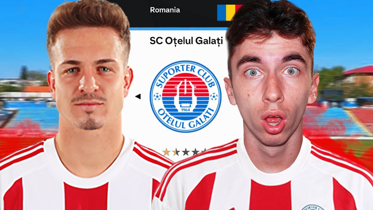 AM RECONSTRUIT OTELUL GALATI in FC 25 - YouTube