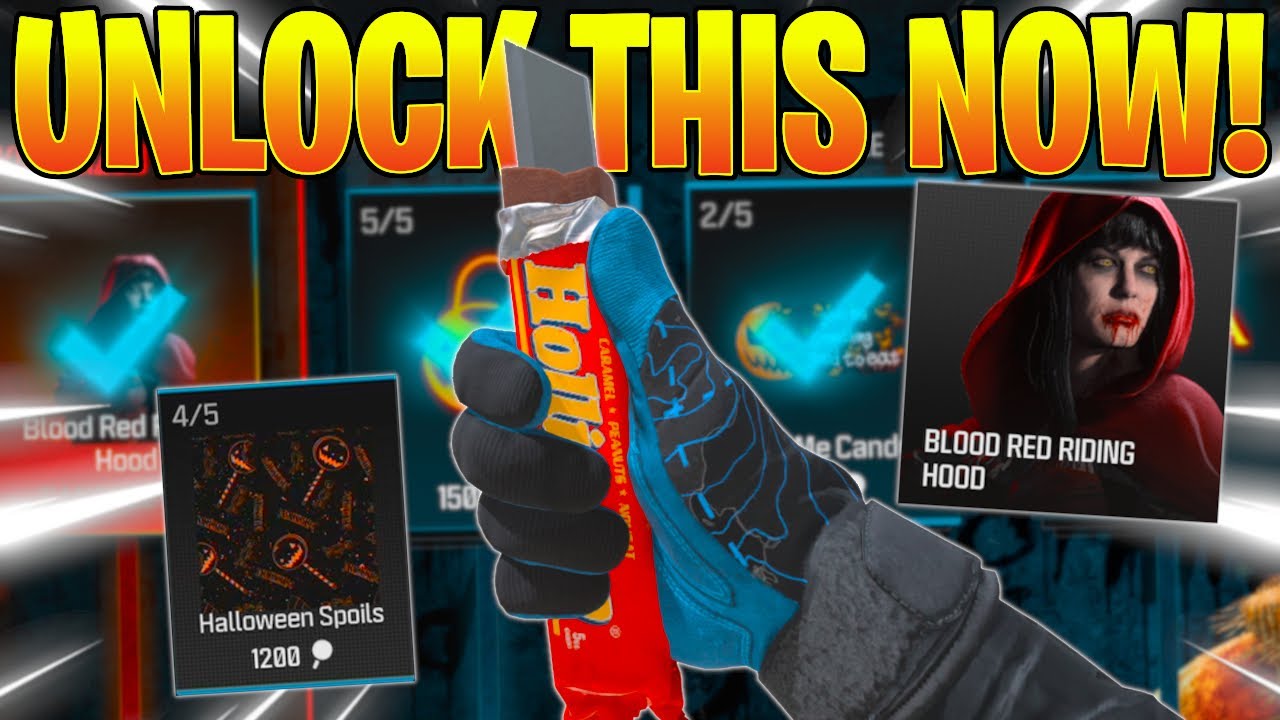 How to Unlock the BLOOD RED RIDING HOOD Operator Skin FAST in MW3 ...