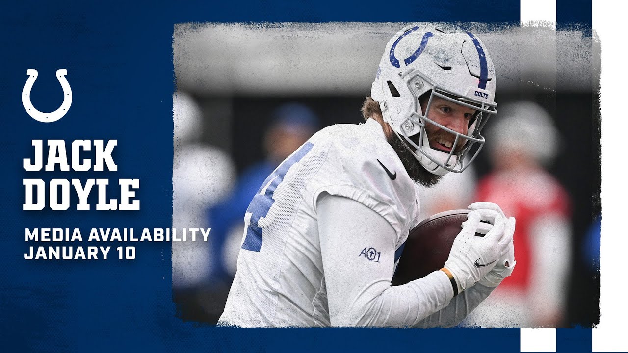 Jack Doyle End-of-Season Media Availability - YouTube